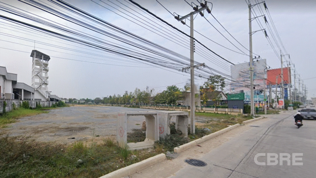 ขายที่ดินบนถนนรัตนาธิเบศร์ (สถานี MRT สามแยกบางใหญ่)