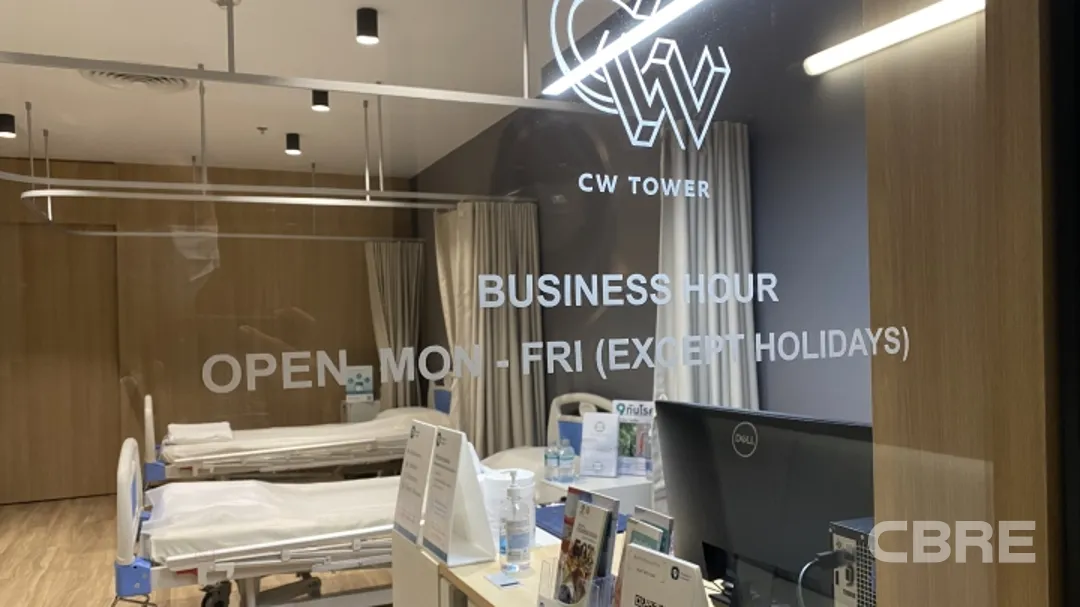 CW Tower Renovated Office for Rent Ratchada-Rama 9 Bangkok