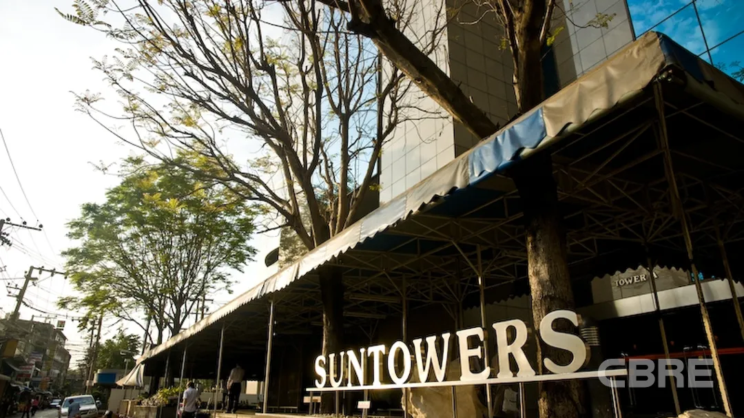 Sun Towers Office Space for Rent Vibhavadi Mochit Bangkok