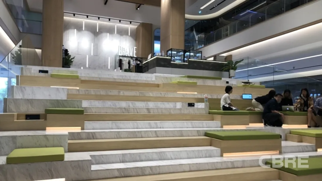 The PARQ Smart Office for Rent on Rama 4 Road Bangkok