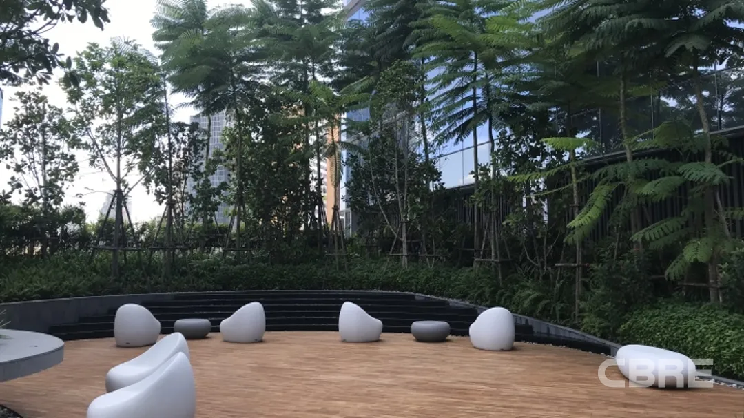 The PARQ Smart Office for Rent on Rama 4 Road Bangkok