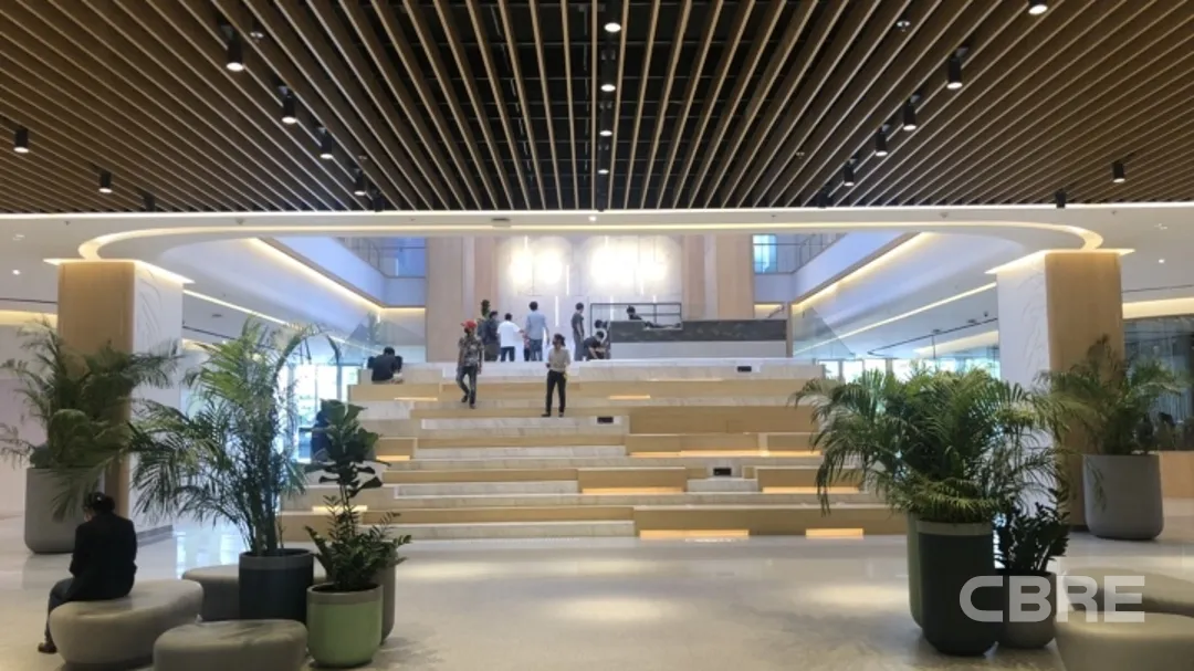 The PARQ Smart Office for Rent on Rama 4 Road Bangkok