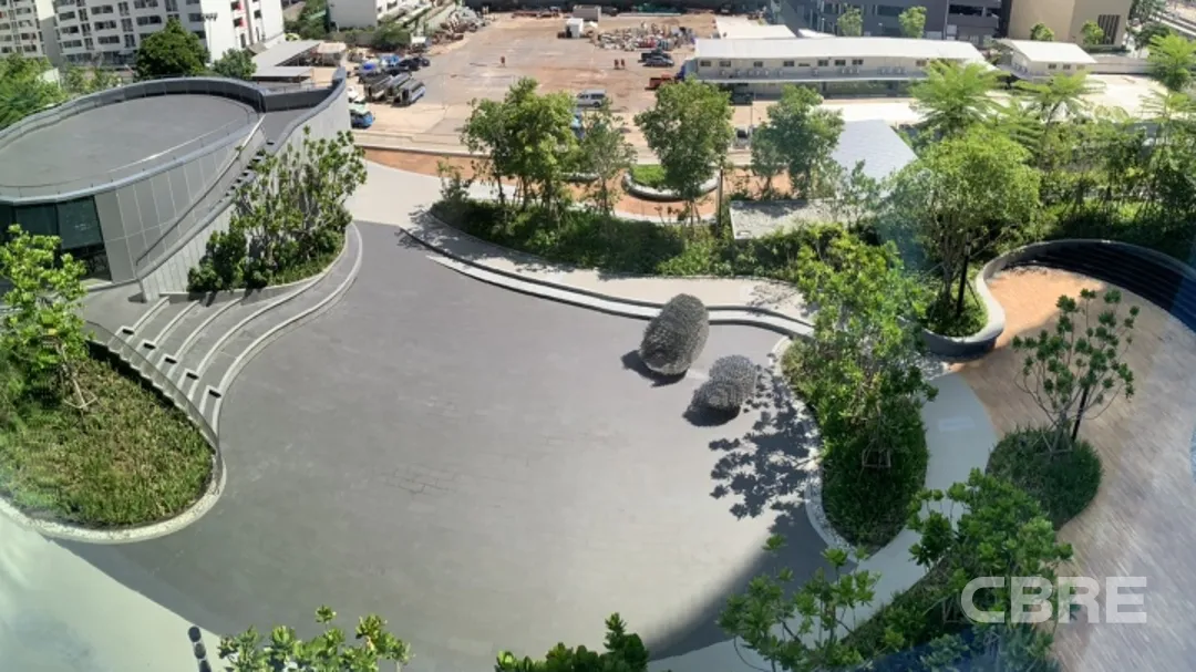 The PARQ Smart Office for Rent on Rama 4 Road Bangkok