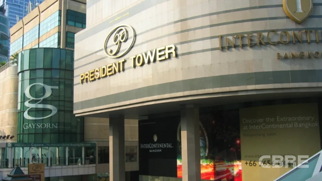 President Tower Office For Rent Ploenchit Road Bangkok