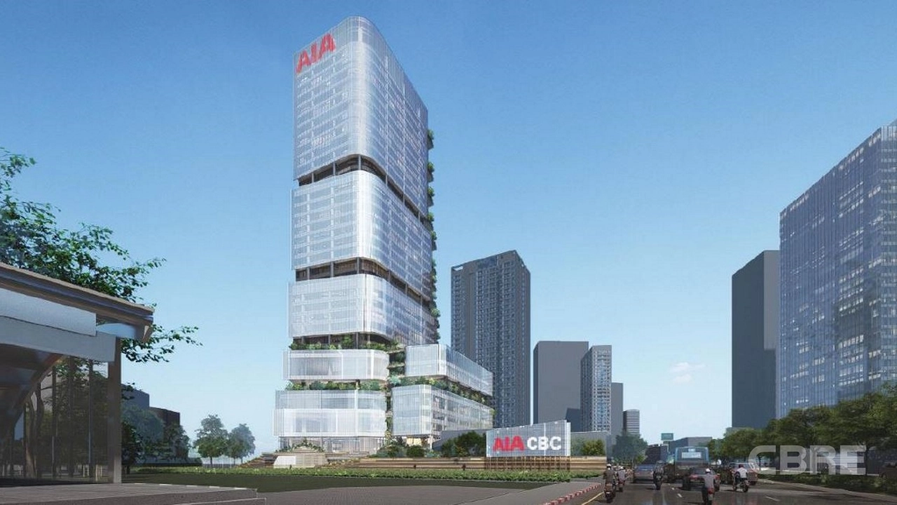 AIA Connect Office for Rent Ratchadapisaek Bangkok Near MRT