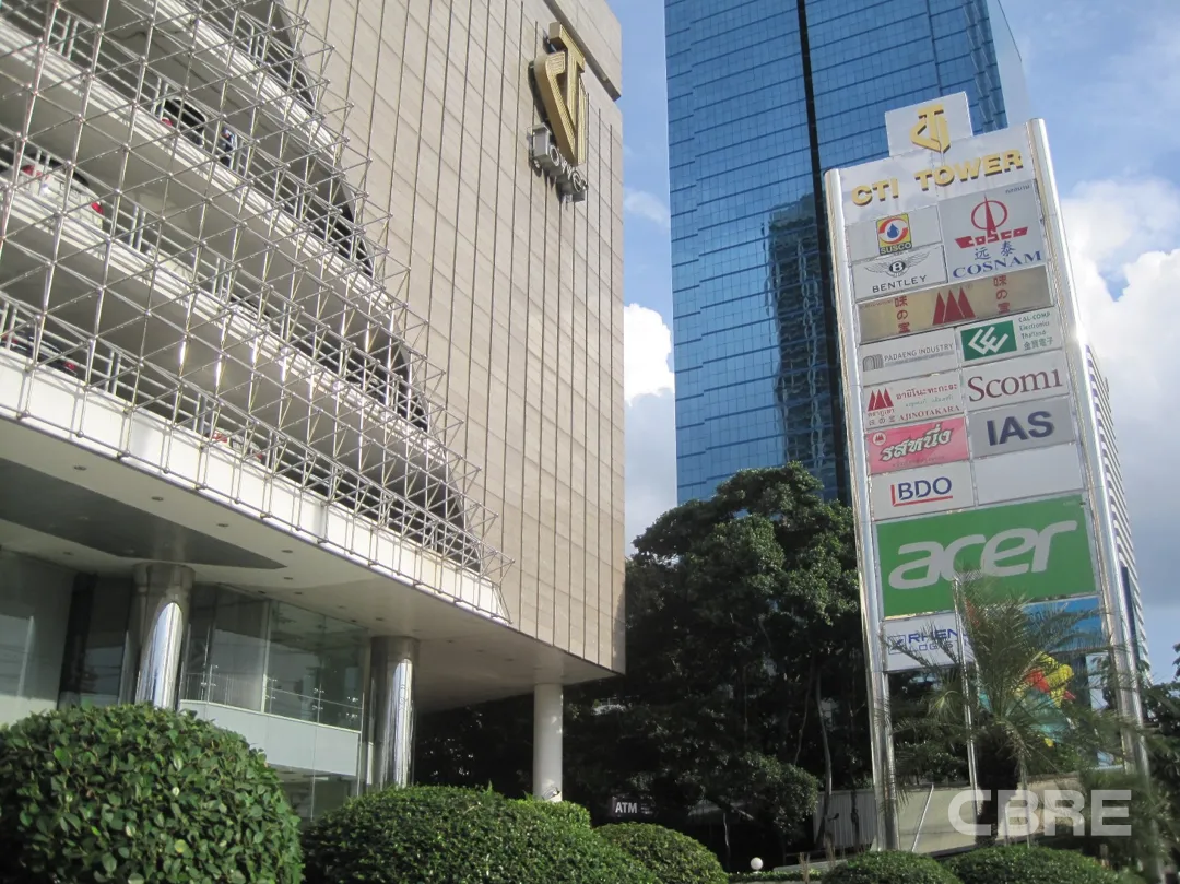 Bangkok office for rent Ratchadapisek CTI Tower