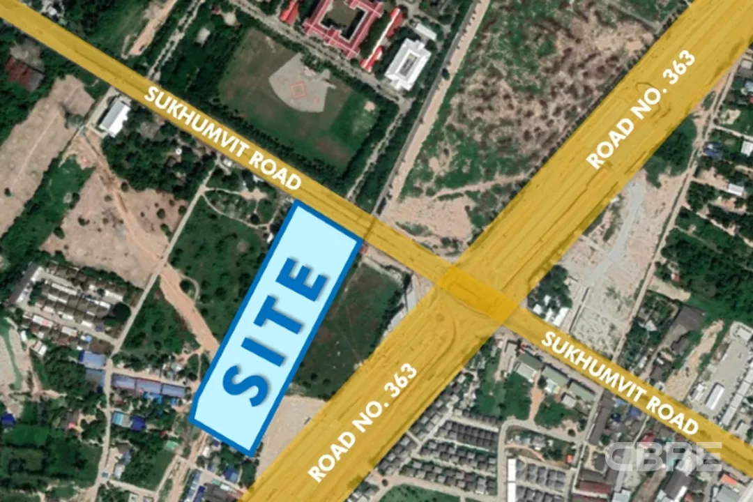 Rayong Land for Sale on Sukhumvit Road | CBRE Thailand
