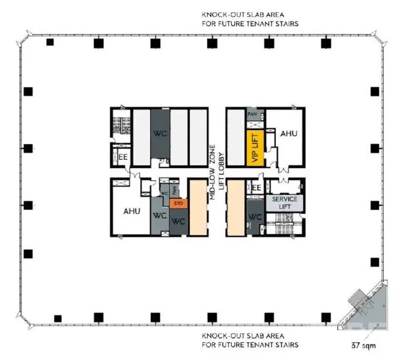 One Bangkok Tower 4 Office for Rent on Wireless-Rama 4 Road